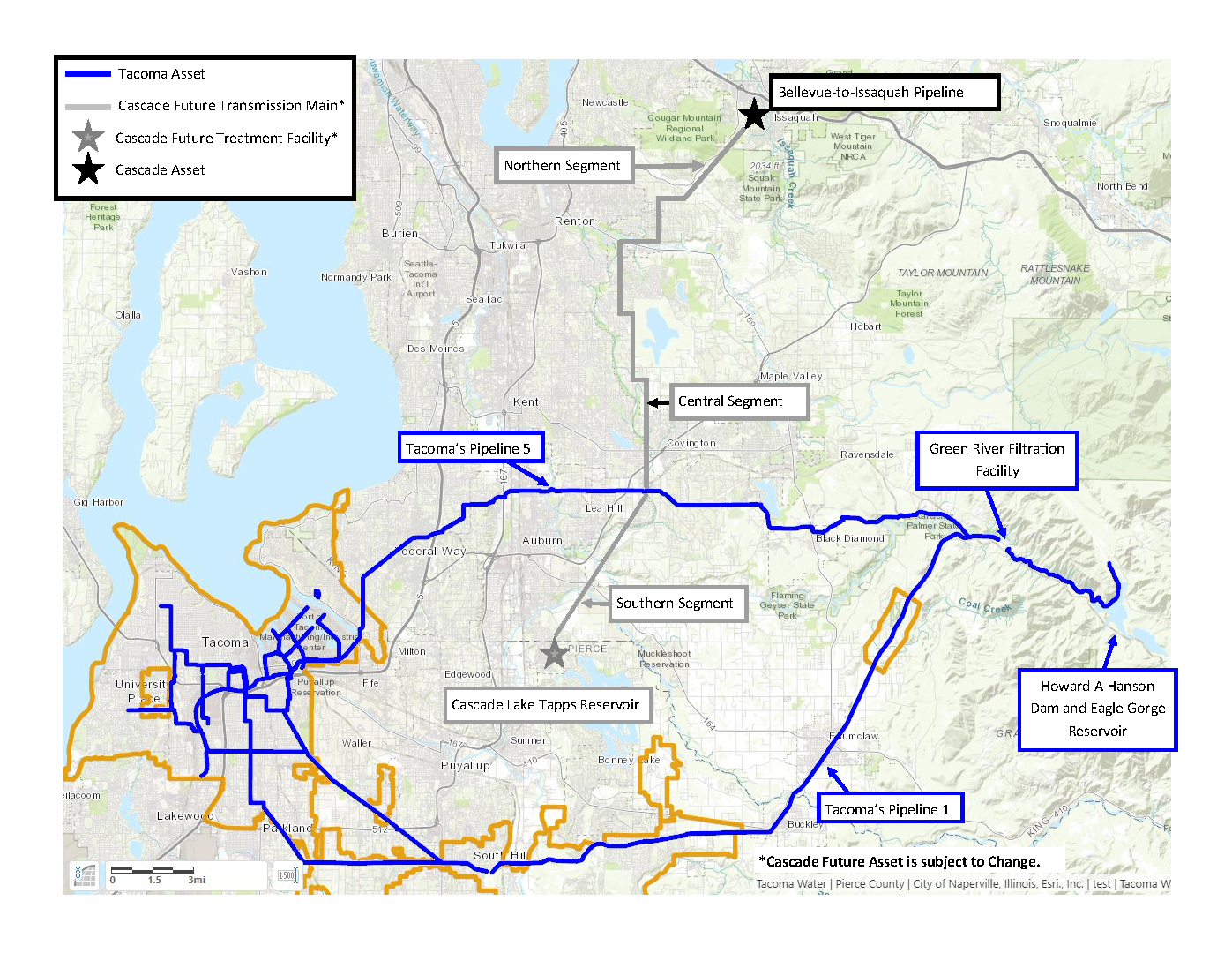 Proposed Tacoma Water partnership with the Cascade Water Alliance ...